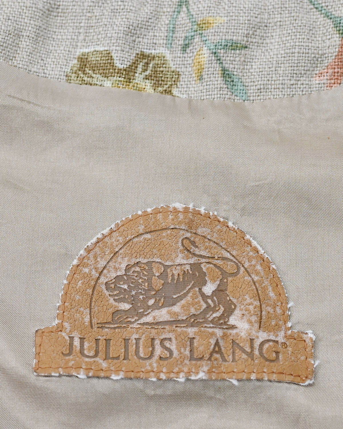 Женский льняной жилет Julius Lang с цветочным принтом — У ПЛЫЛИ